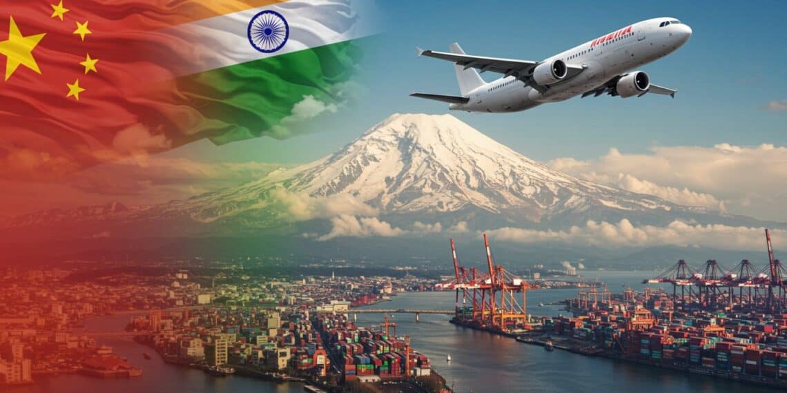 Inde-Chine : Reprise des Vols, Signe de Détente