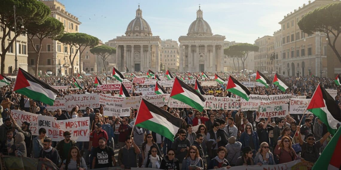 Rome Unit Pour La Paix En Palestine