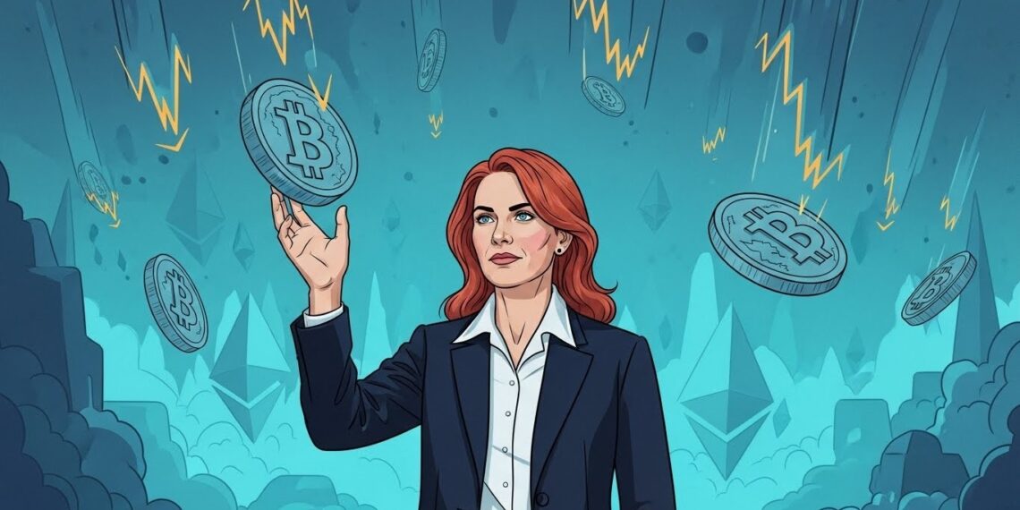 Cathie Wood Achète Massivement Les Actions Crypto En Chute