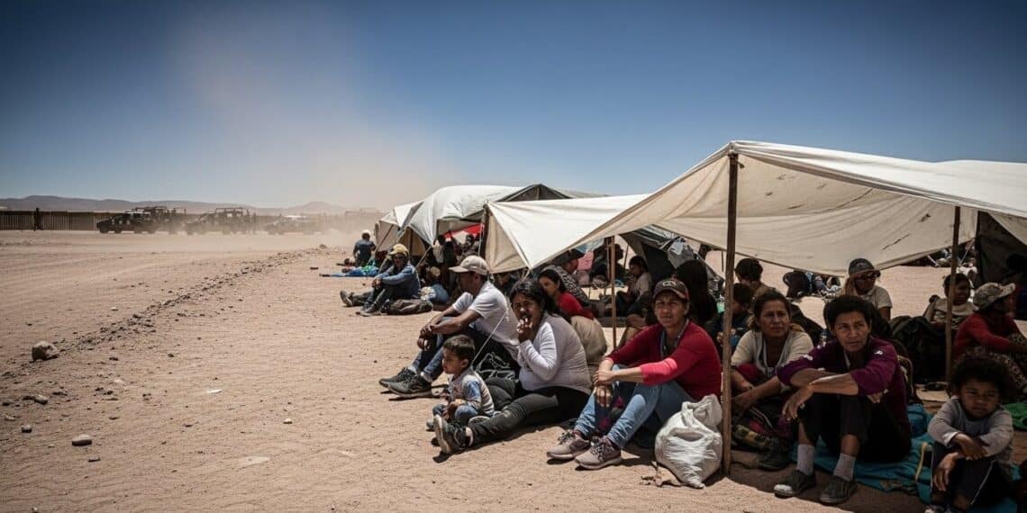 Migrants Bloqués dans le Désert Chilien Face à l’Expulsion