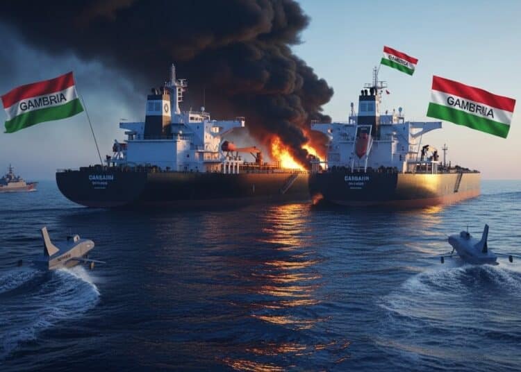 Ukraine Frappe la Flotte Fantôme Russe en Mer Noire