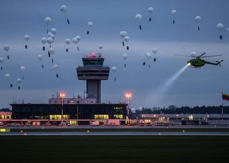 Ballons Bélarus : La Lituanie Déclare l’État d’Urgence