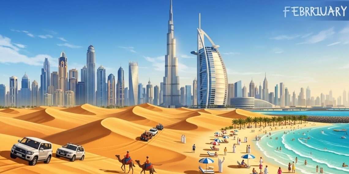 Dubaï en Février : Soleil Idéal et Aventures Inoubliables