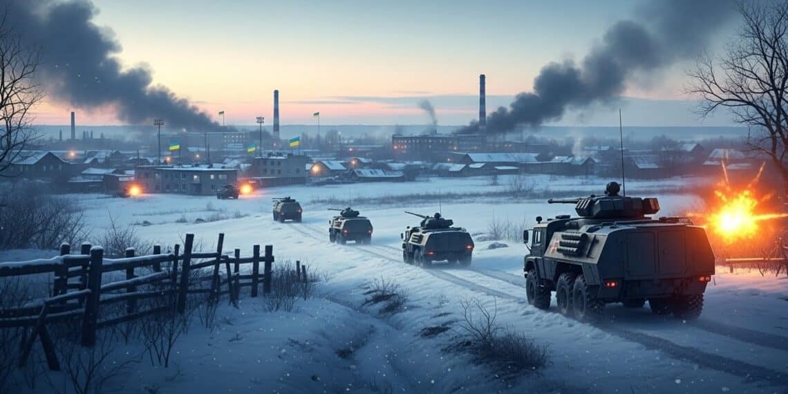 Russie Revendique Prise Myrnograd Gouliaïpolé Ukraine