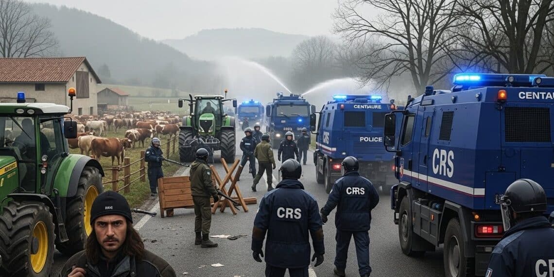 Tensions Explosives en Ariège : Agriculteurs vs CRS pour Sauver un Troupeau