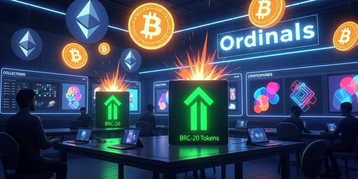 Ventes NFT Stables à 65M$ : Bitcoin BRC-20 Explose