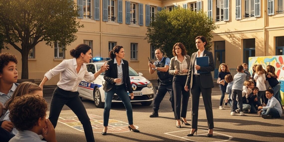 Violence à l’École à Nice : Une Mère Frappe Cinq Personnes