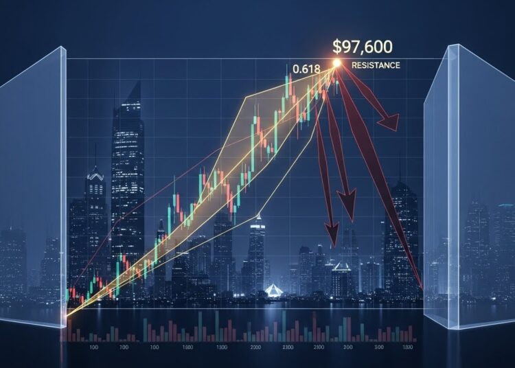 BTC : Rallye Stoppé à 97 600 $ – Risque de Rejet Fort