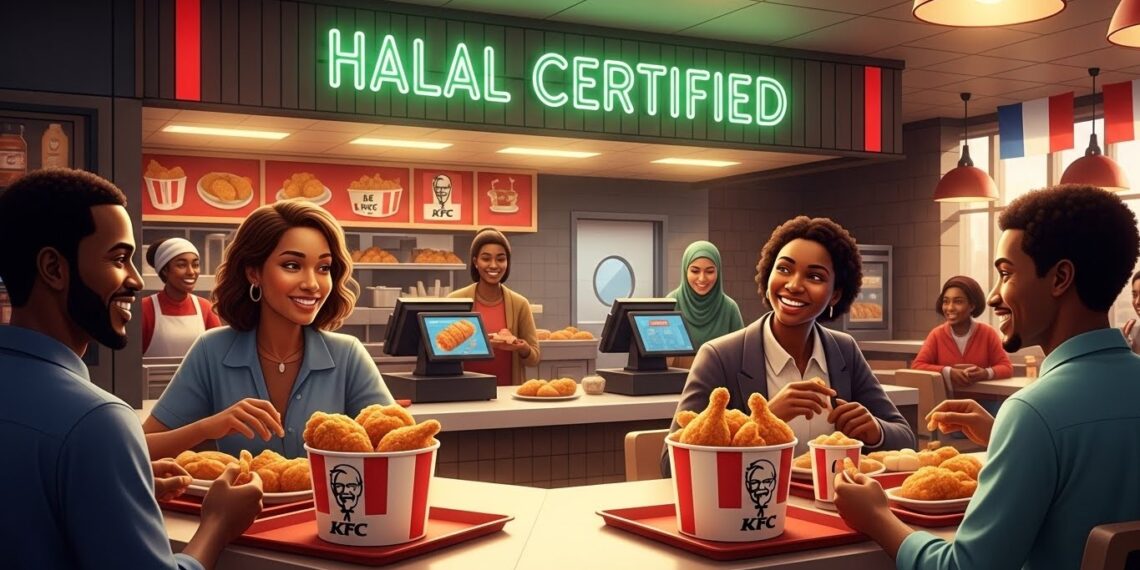 KFC Lance l’Offre Halal dans 24 Restaurants Français