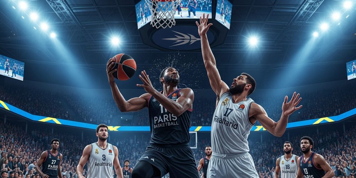 Paris vs Real Madrid : Duel Explosif en Euroligue ce Soir