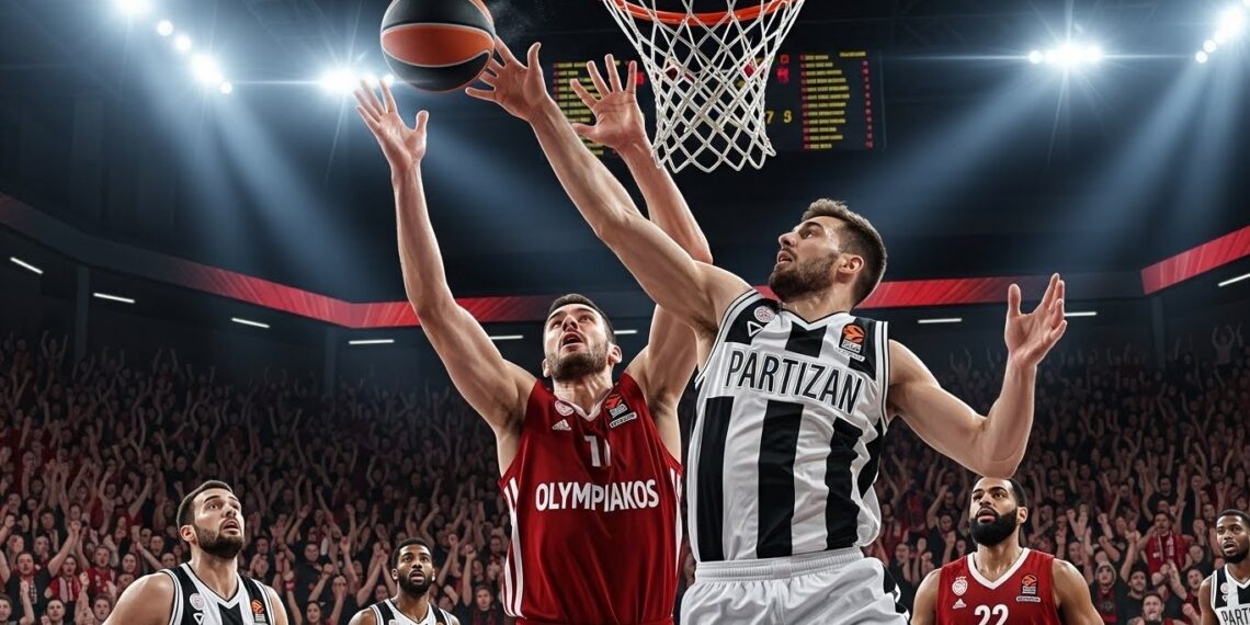 Partizan Belgrade vs Olympiakos : Duel Explosif en Euroligue