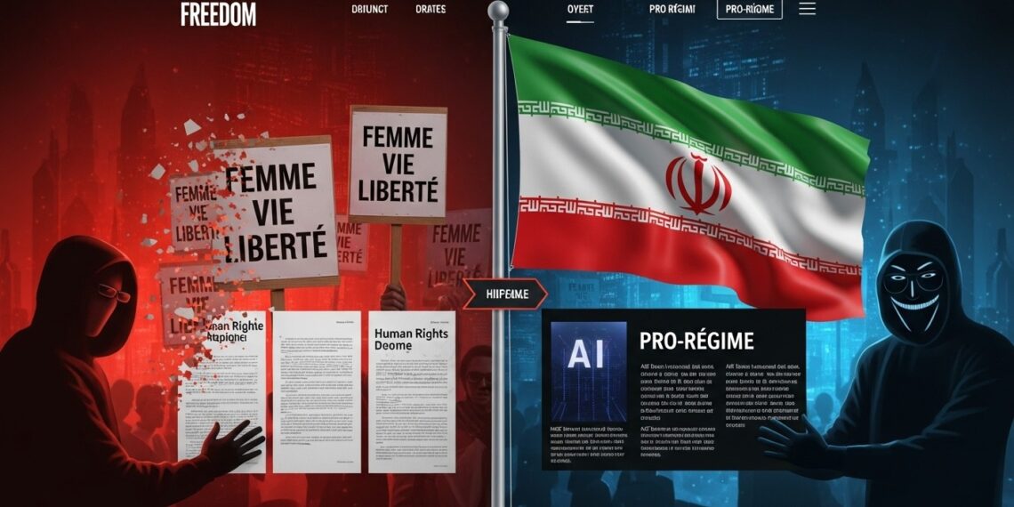 Site d’Association Droits Humains Piraté par Pro-Régime Iranien