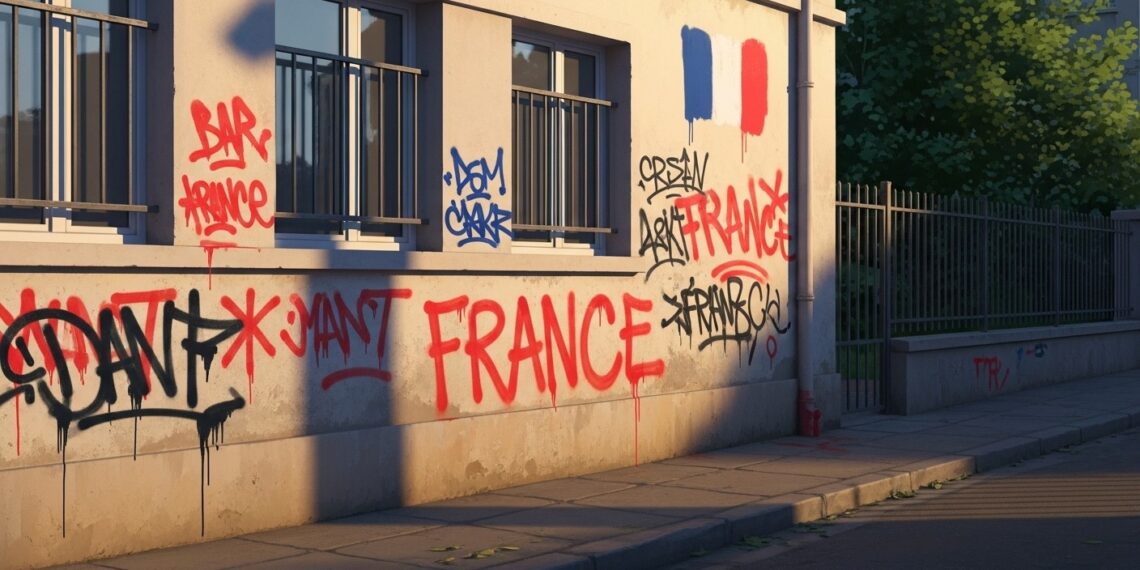 Valence : Tags Anti-France sur une École Maternelle