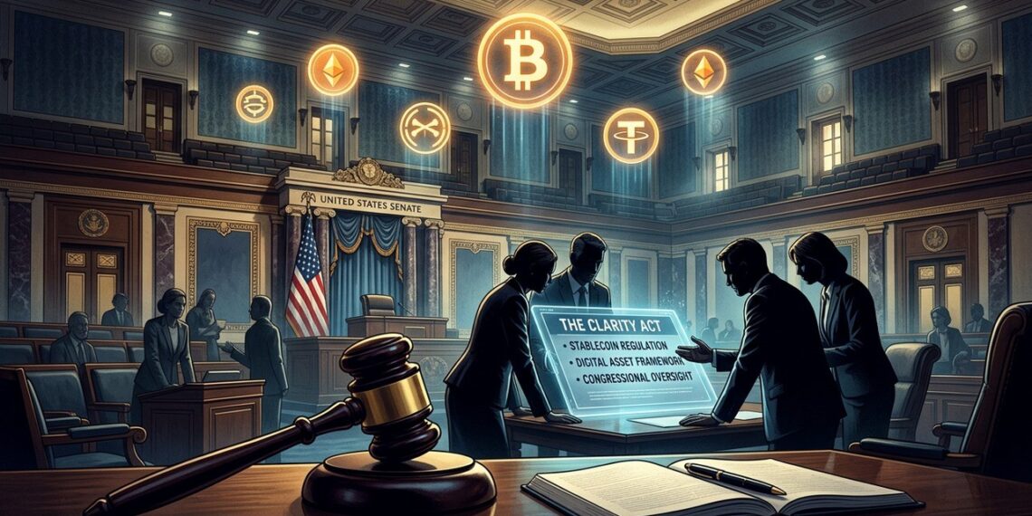 CLARITY Act : Vote Crucial au Sénat pour l’Avenir des Cryptomonnaies