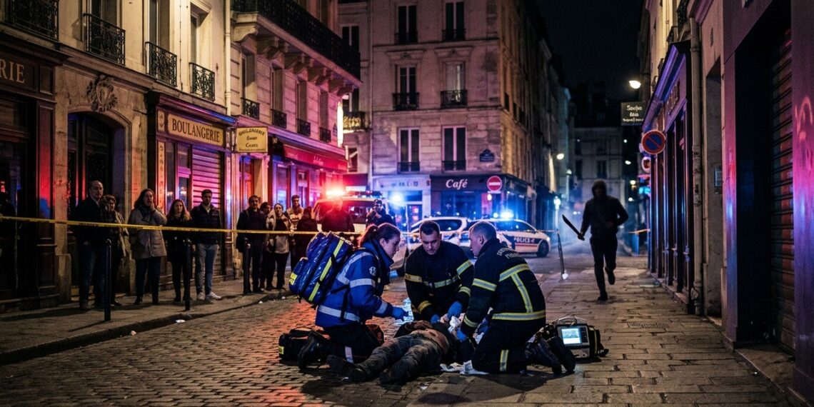 Paris : Agression Machette Aux Halles, Victime En Urgence Absolue