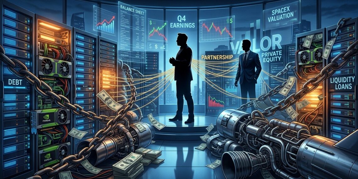 SpaceX et Valor : Un Labyrinthe Financier qui Éclaire Musk