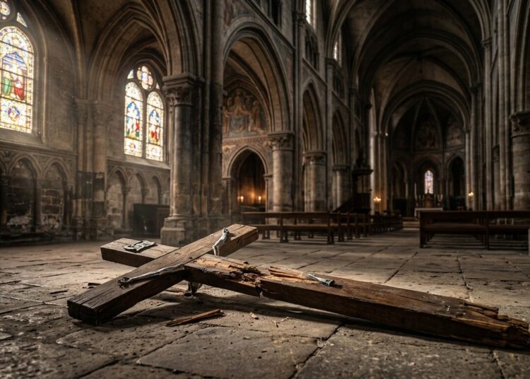 Vol Sacrilège à Saint-Germain-des-Prés : Un Crucifix Brisé pour un ...