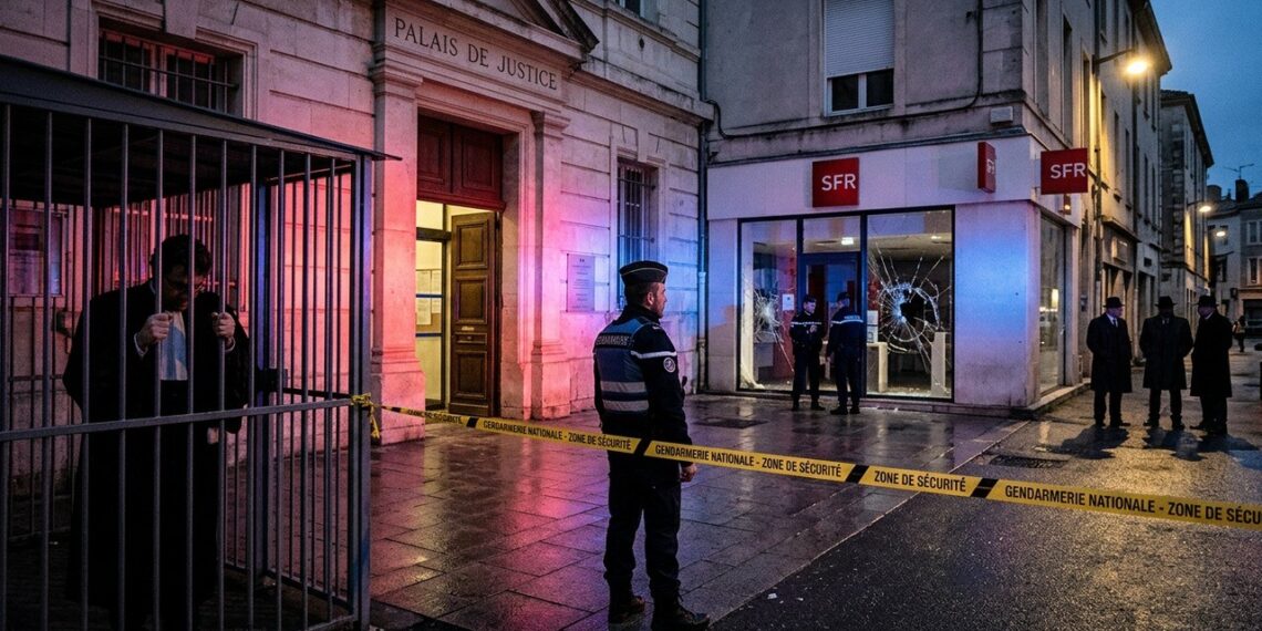 Alès : Procès Braquage SFR Reporté Car L’Avocat Est En Prison