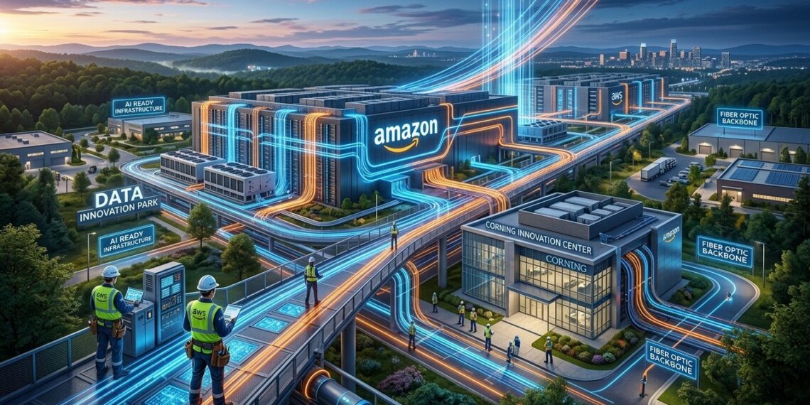 Amazon et Corning : Un Accord Stratégique pour Booster les Data Centers ...