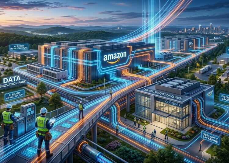 Amazon et Corning : Un Accord Stratégique pour Booster les Data Centers ...