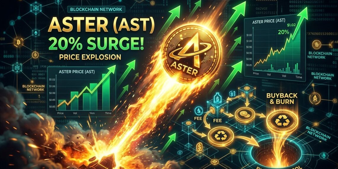 ASTER Bondit de 20% : Une Nouvelle Ère de Tokenomics Révolutionnaire