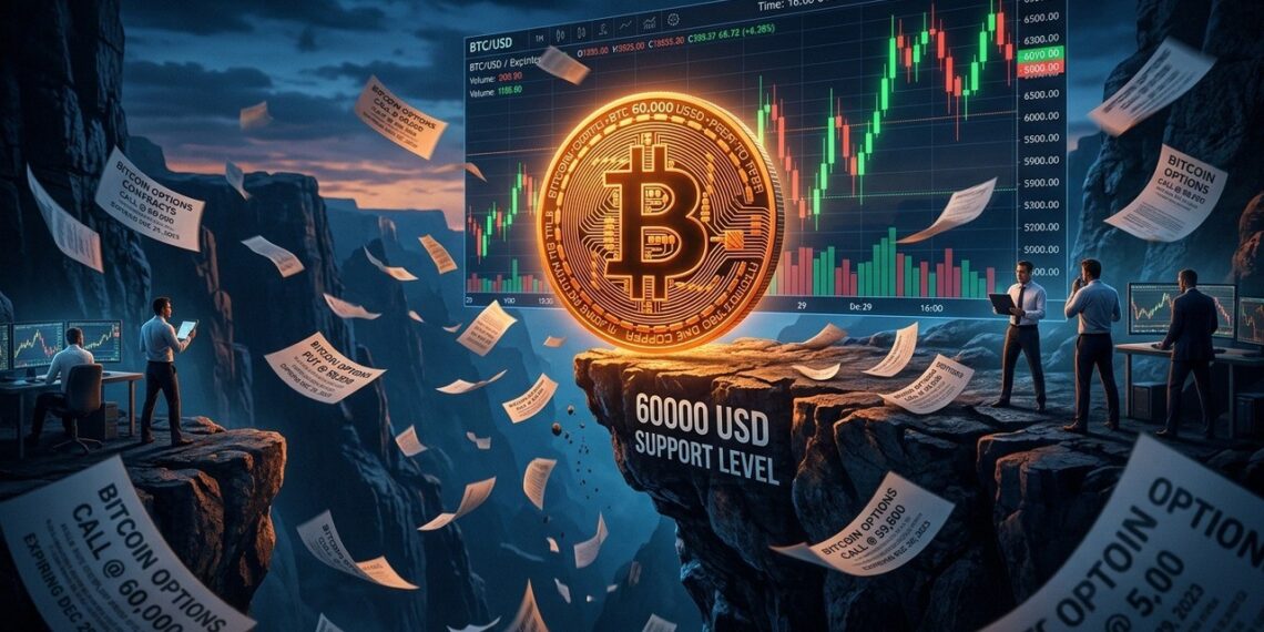 Bitcoin : L’Expiration d’Options à 2,5 Milliards Met le Support des 60 ...