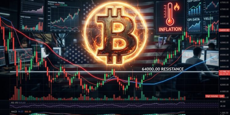 Bitcoin Stagne Près de Writing the French blog article64 000 $ Avant ...
