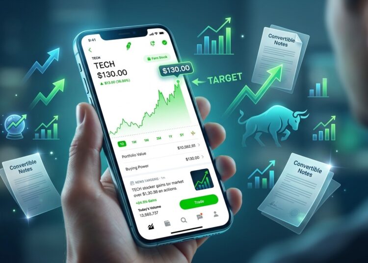 Cantor Fitzgerald Porte Robinhood à 130 Dollars Amid 2 Milliards Raise