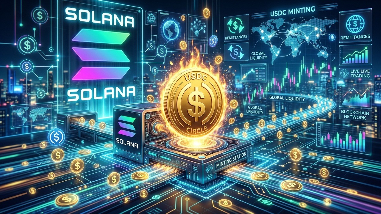 Circle Émet 1 Milliard USDC sur Solana : Semaine Explosive