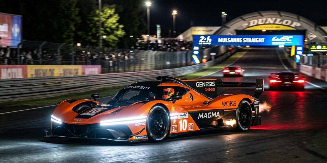 Genesis Orange Magma : Une Première Époustouflante aux 24 Heures du Mans