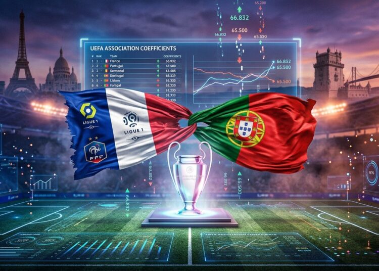 Indice UEFA : Le PSG Sacré, Mais la France Sous Pression du Portugal