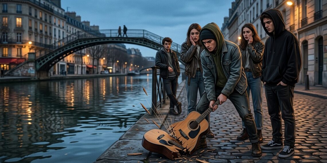 Jeunes du Canal Saint-Martin : De la Guitare aux Actes de Vandalisme