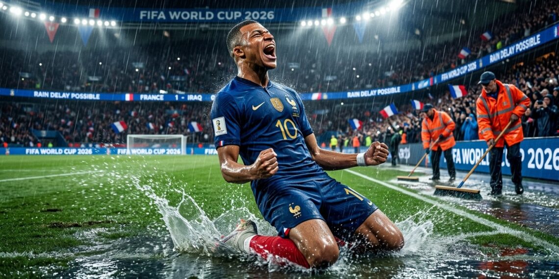 Kylian Mbappé Humour Après l’Interruption France-Irak en Coupe du Monde