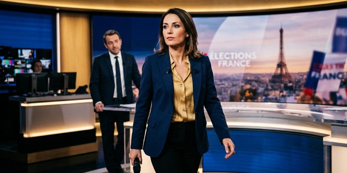 Léa Salamé Prête à Quitter le JT pour Raphaël Glucksmann