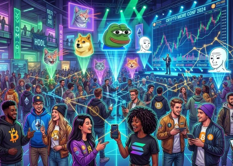 Meme Con : Culture Internet et Crypto Unissent Leurs Forces