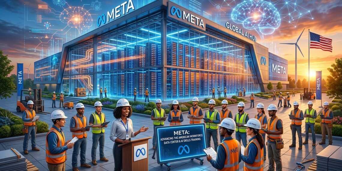 Meta Investit 115 Millions dans la Formation pour Centres de Données