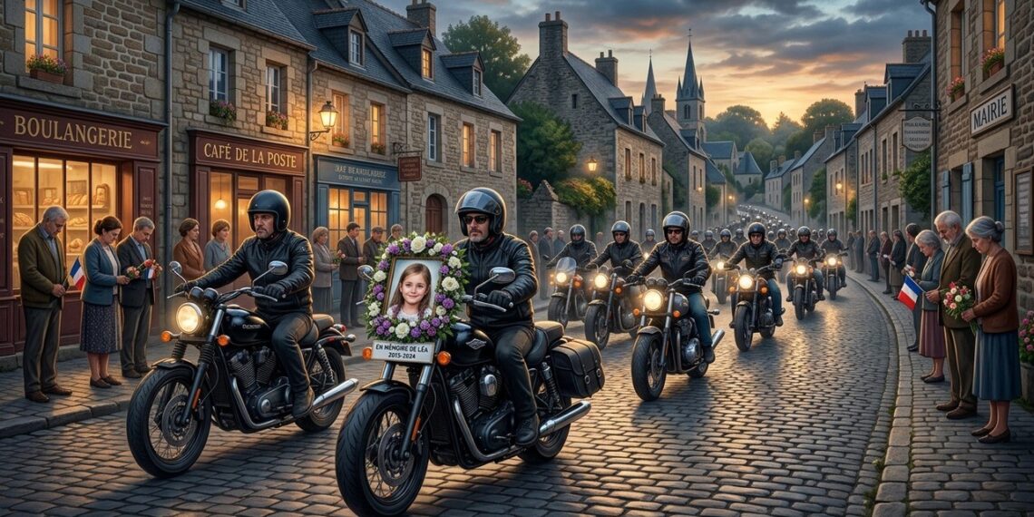 Mort de Lyhanna : Hommage Émouvant d’un Cortège de Motards Avant les ...