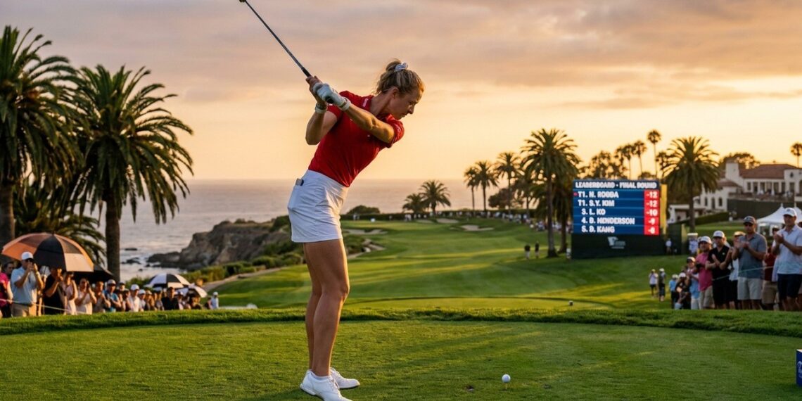 Nelly Korda et Sei Young Kim en Tête de l’US Open Féminin
