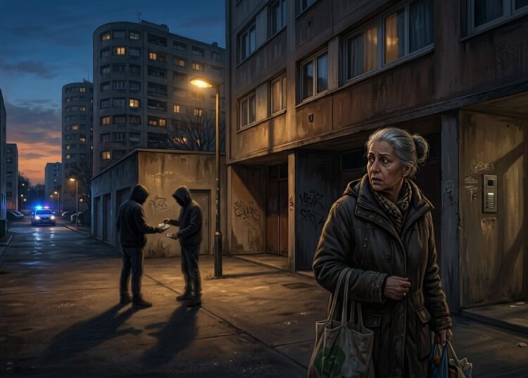 Paris 20e : Sexagénaire au RSA Nourrice des Dealers de la Cité de la Banane