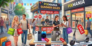 Soldes d’Été Pixmania : Équipez-Vous Malin avec iPhone 17 et Solutions ...