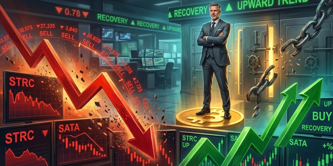Strive CEO : Chute STRC SATA Due à un Flush de Levier