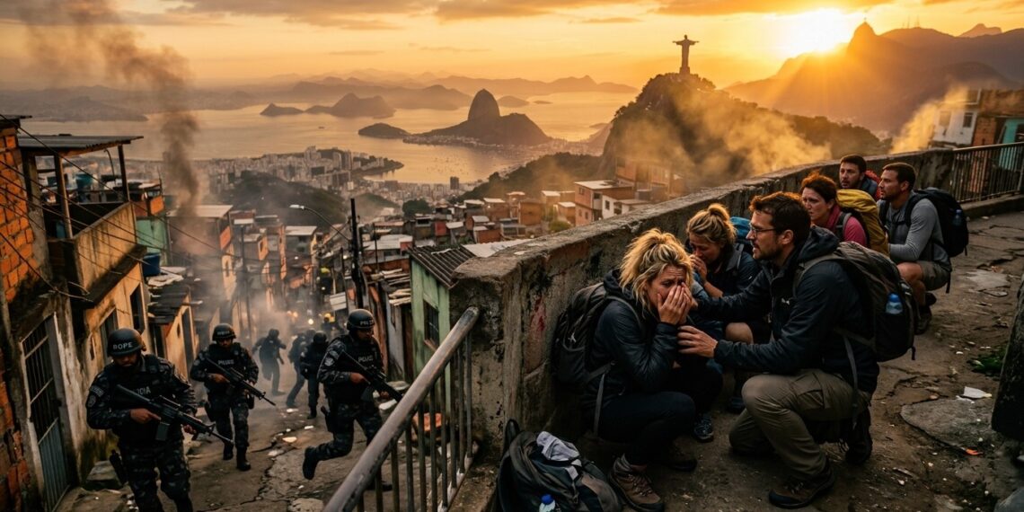 Touristes Piégés par Fusillade à Rio : Alerte en Favela