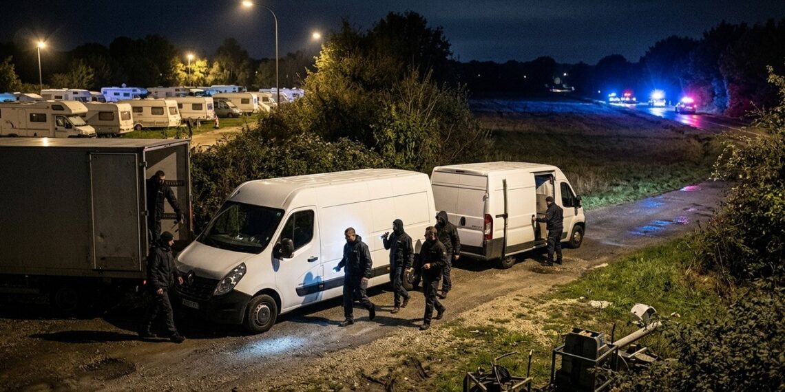 Yvelines : Gang de Voleurs de Utilitaires Démantelé